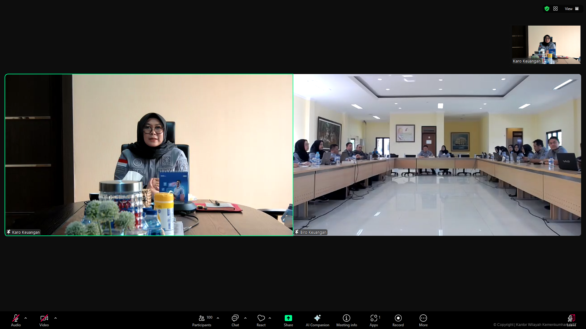 Dukung Optimalisasi Anggaran, Kanwil Kemenkum NTT Ikuti Pembukaan Penyusunan RPD Triwulan III TA ...